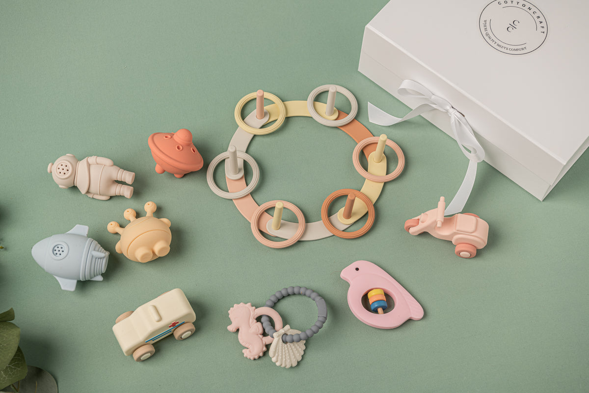 Luxe Toy Gift Sets – Premium Eco-Friendly Baby Toys